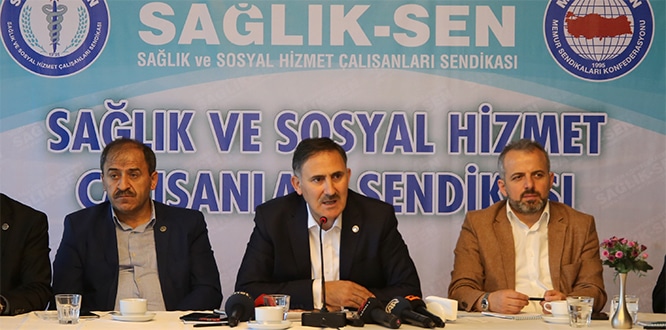 Sağlık-Sen Başkanı Semih Durmuş: Sağlık çalışanları eşit statüde olmalı