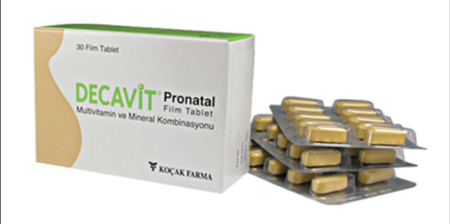 Decavit Pronatal nedir? Ne için kullanılır? Yan etkileri