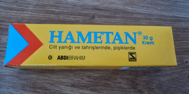 Hametan Krem nedir? Ne işe yarar? Kullanımı şekli ve yan etkileri