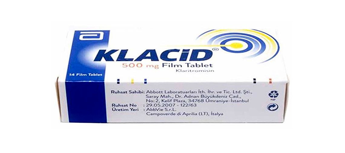 Klacid nedir? Ne işe yarar? Kullanımı dozu ve yan etkileri